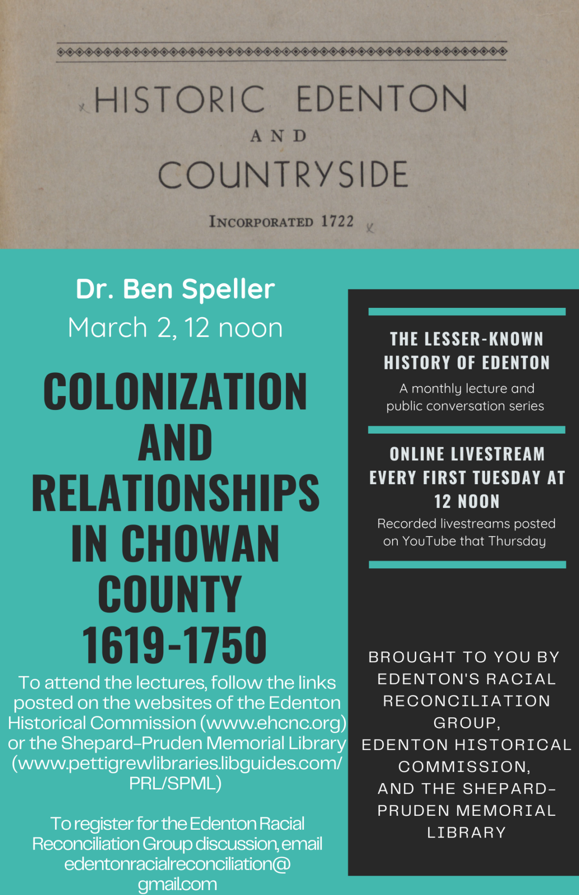 The Lesser Known History of Edenton – Edenton Historical Commission